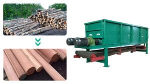 Wood Peeling Machine | Wood Log Debarker - Wood Machinery Equipment Co ...