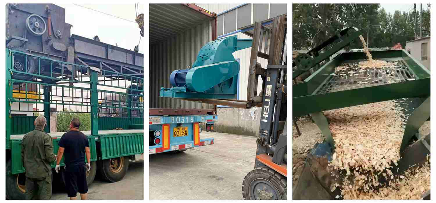Wood sawdust production line exported to Slovakia - Wood Machinery ...